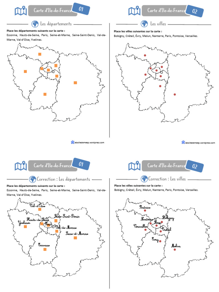 36 Cartes Geographiques A Completer v1.6 | PDF