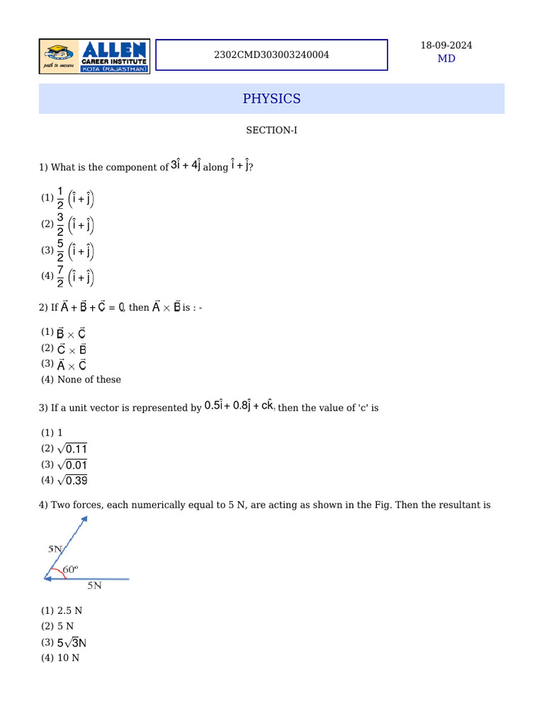 Book Solution | PDF | Tension (Physics) | Force