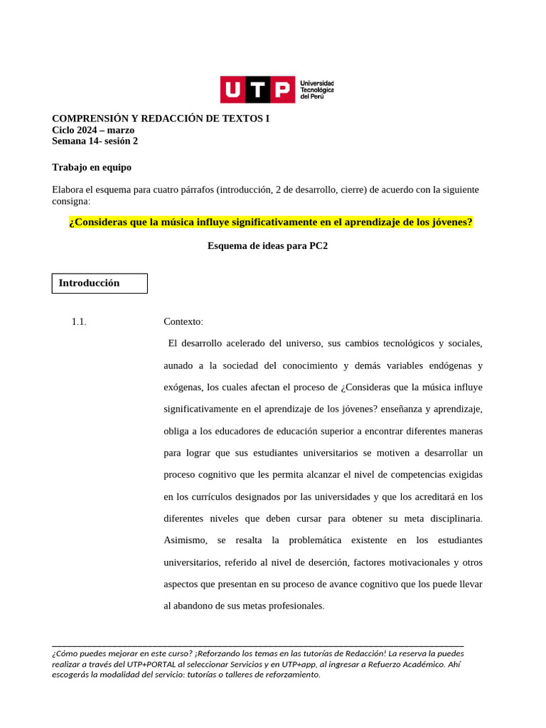 pc2 - Redaccion | PDF