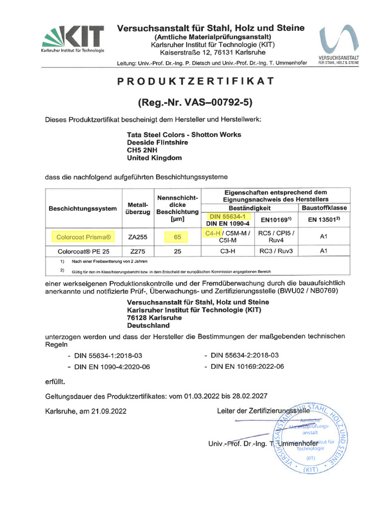 Colorcoat Prisma | PDF