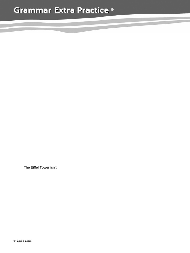 Flash Klasa 5 Module 2 Grammar Extra Practice | PDF