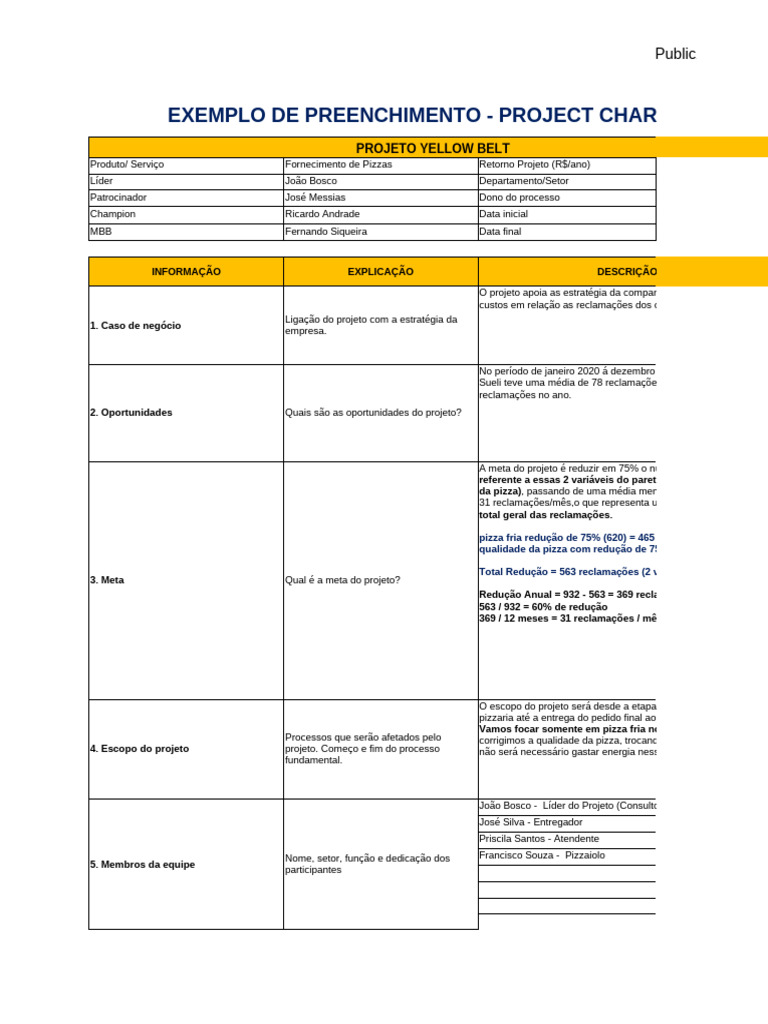 Exemplo de Preenchimento | PDF