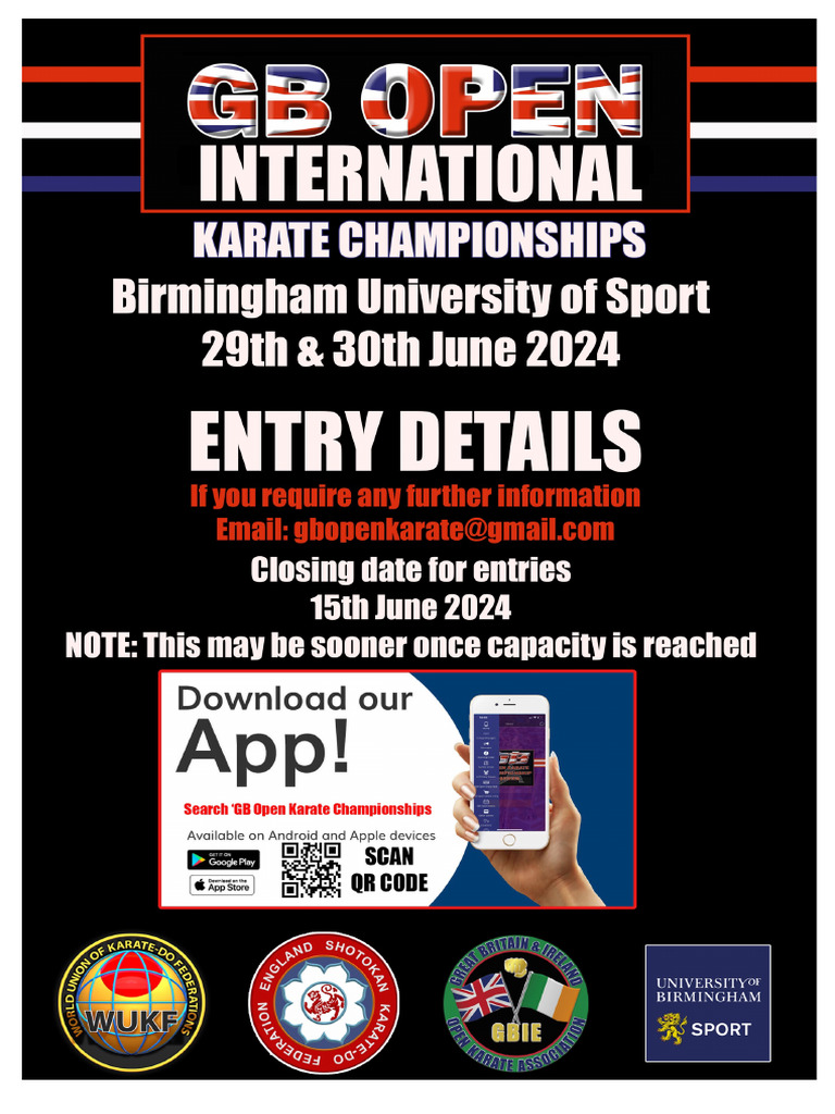 GB Open International Entry Details | PDF