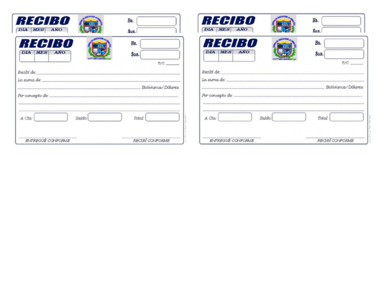 RECIBOS | PDF