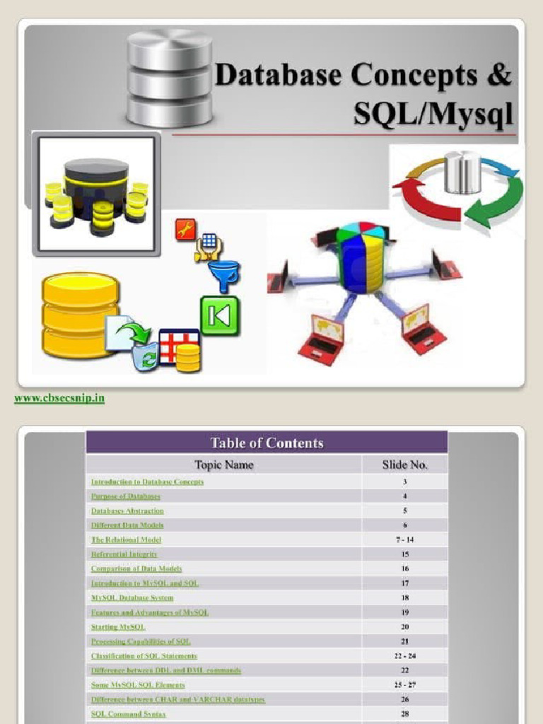 STD Xii SQL | PDF