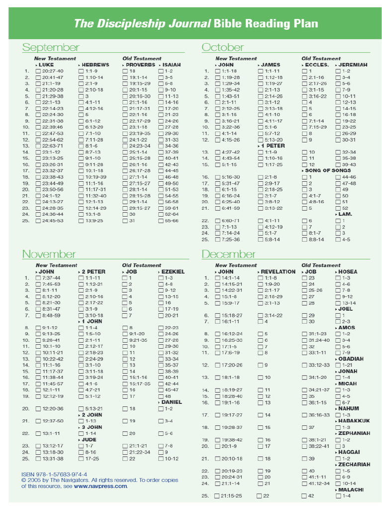 4 C Bible Reading Plan C Discipleship Journal - 4-C-Bible-Reading-Plan ...