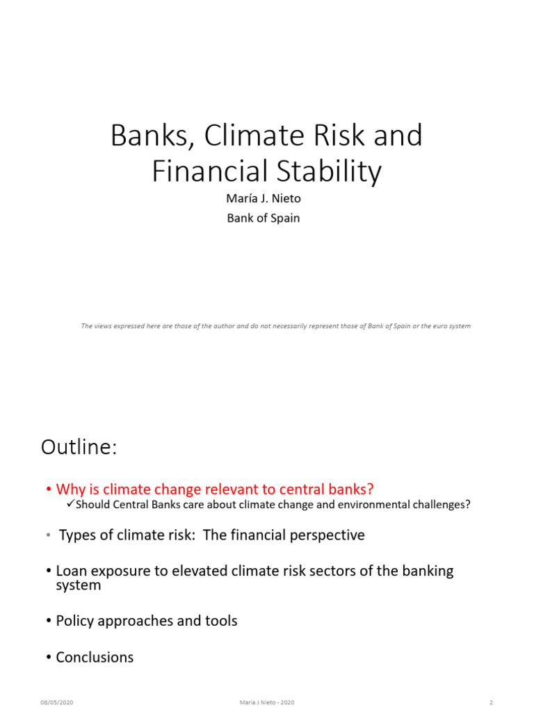 M-Nieto-Banks-Climate-Risk-and-Financial-Stability (MCC) | PDF ...