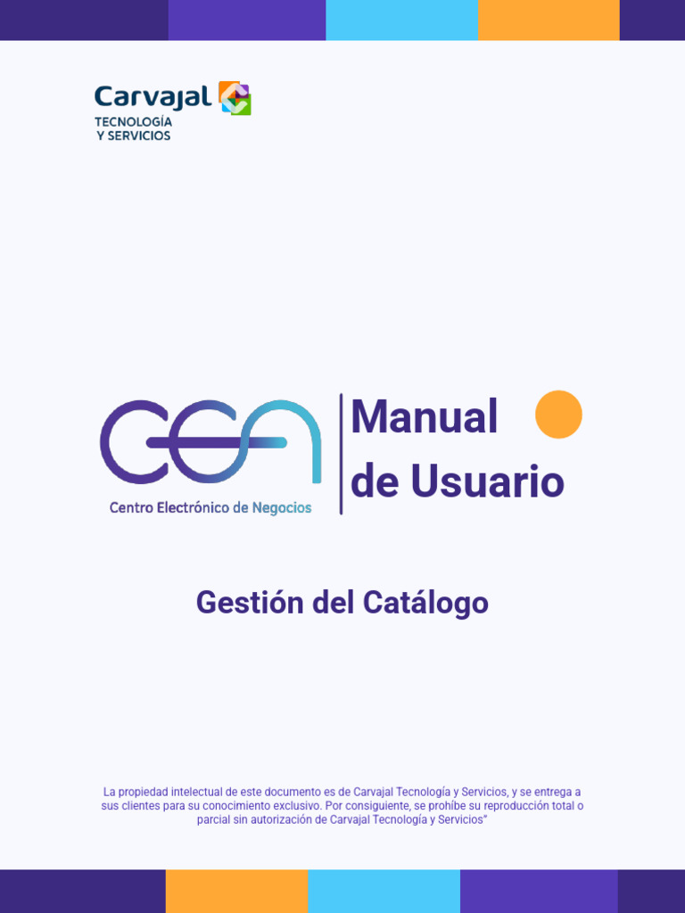 15 Manual Usuario - Gestión Catálogo - GL-GAIA-12032024-V1.0 2 | PDF