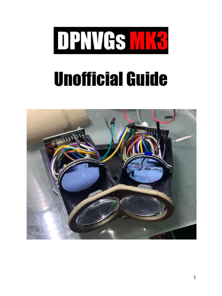 DPNVGs MK3 Unofficial Guide v0.3 | PDF