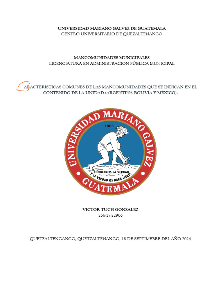 Annotated-Tarea 3 y 4 MANCOMUNIDADES 256-17-22906 | PDF