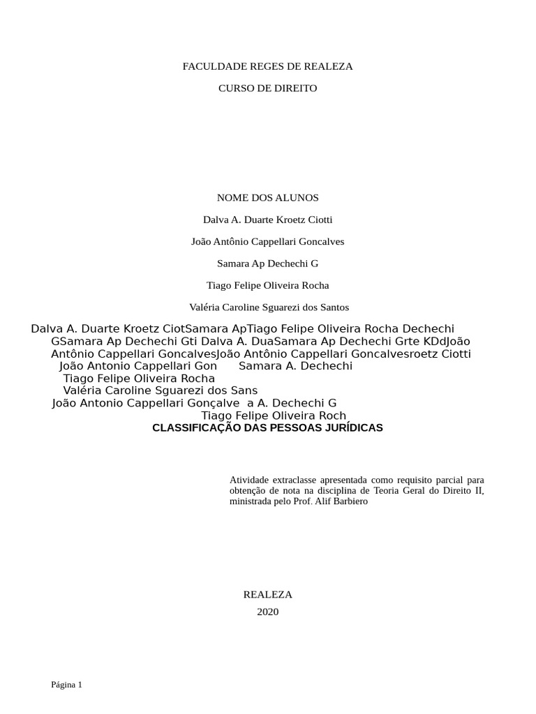 Trabalho de TGD | PDF