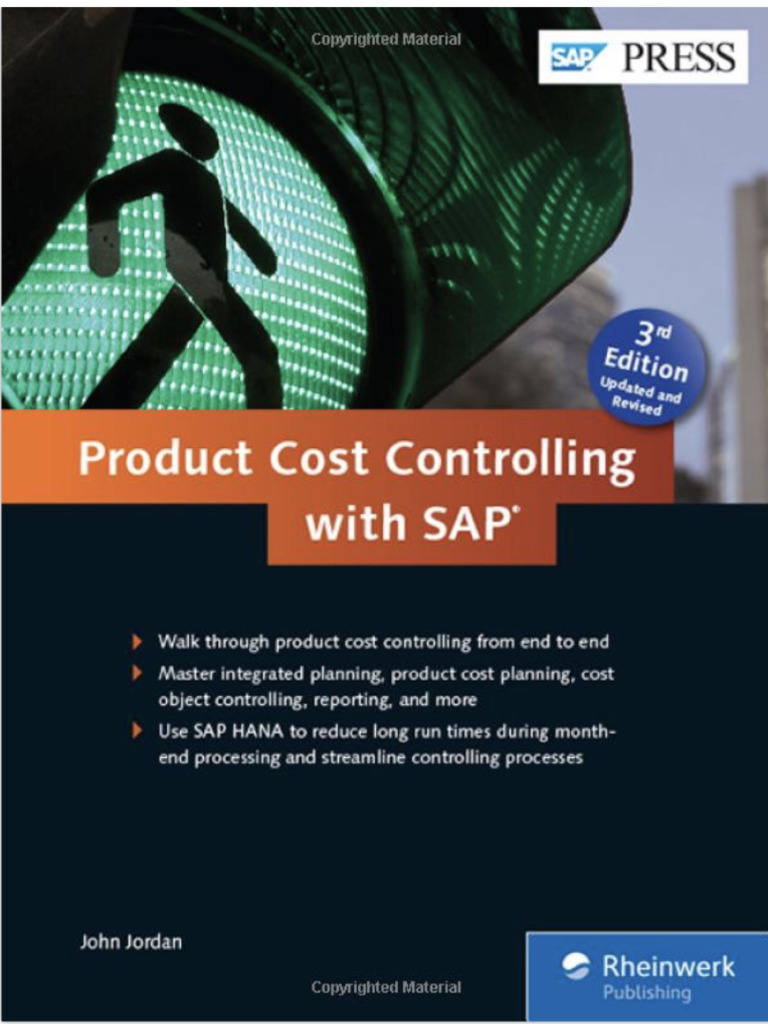 Product Cost Controlling in SAP John Jordon | PDF