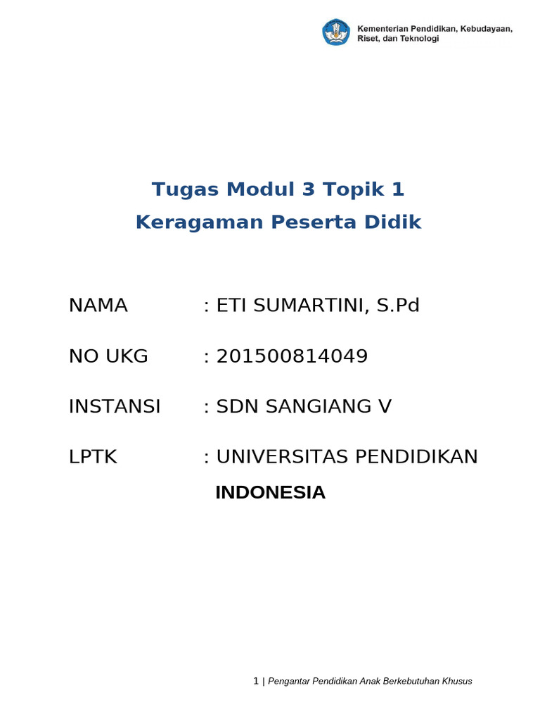 MODUL 3 PPG Bu Eti Ok | PDF