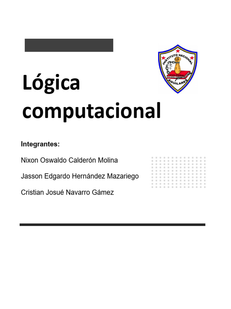 Logica Computacional | PDF