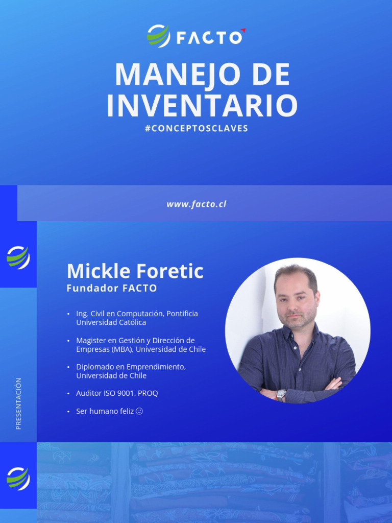 Presentación Gestión de inventario | PDF