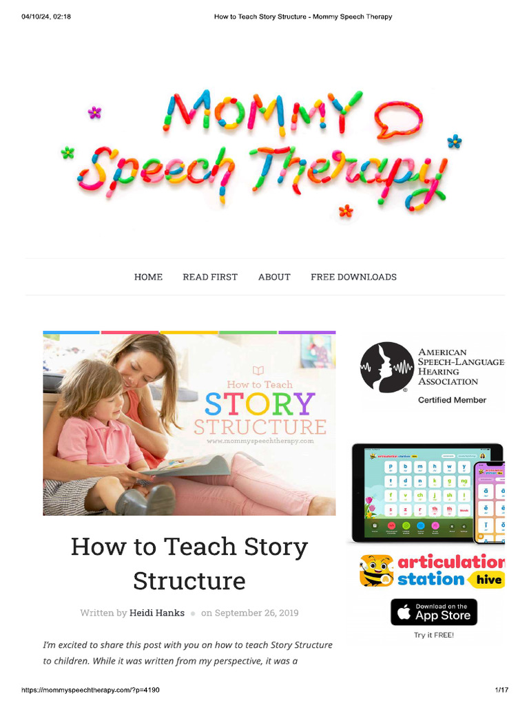 How To Teach Story Structure | PDF