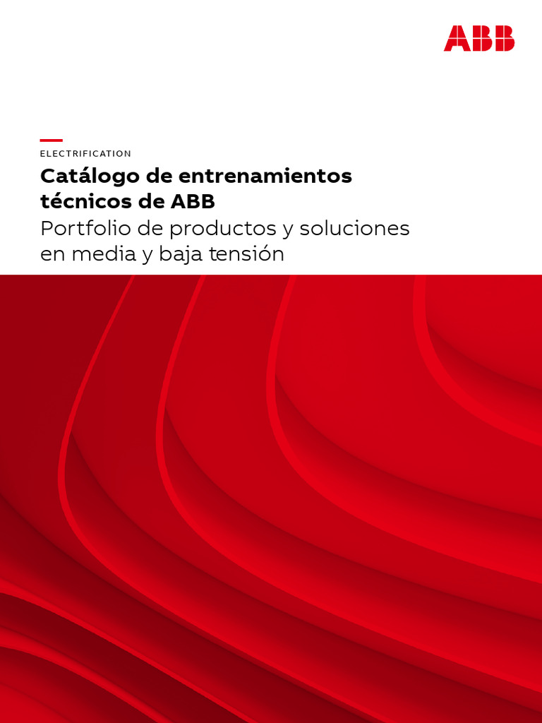 Catálogo Entrenamientos Técnicos Abb 2023 Rev 2024 | PDF
