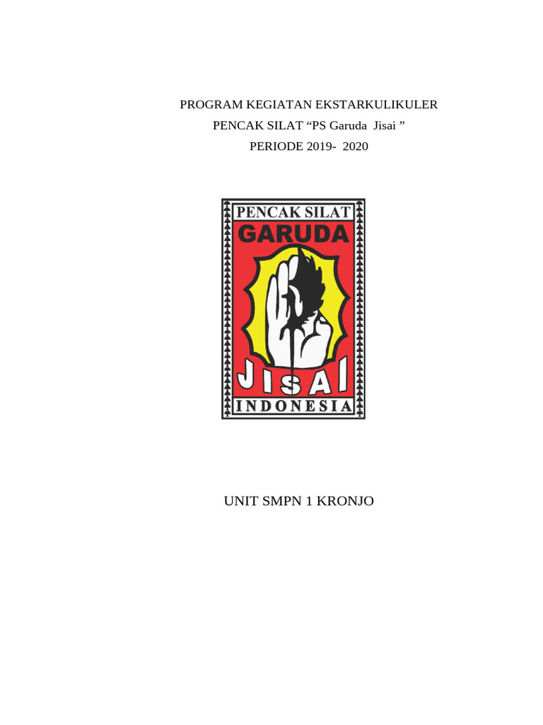 Program Kerja Silat | PDF