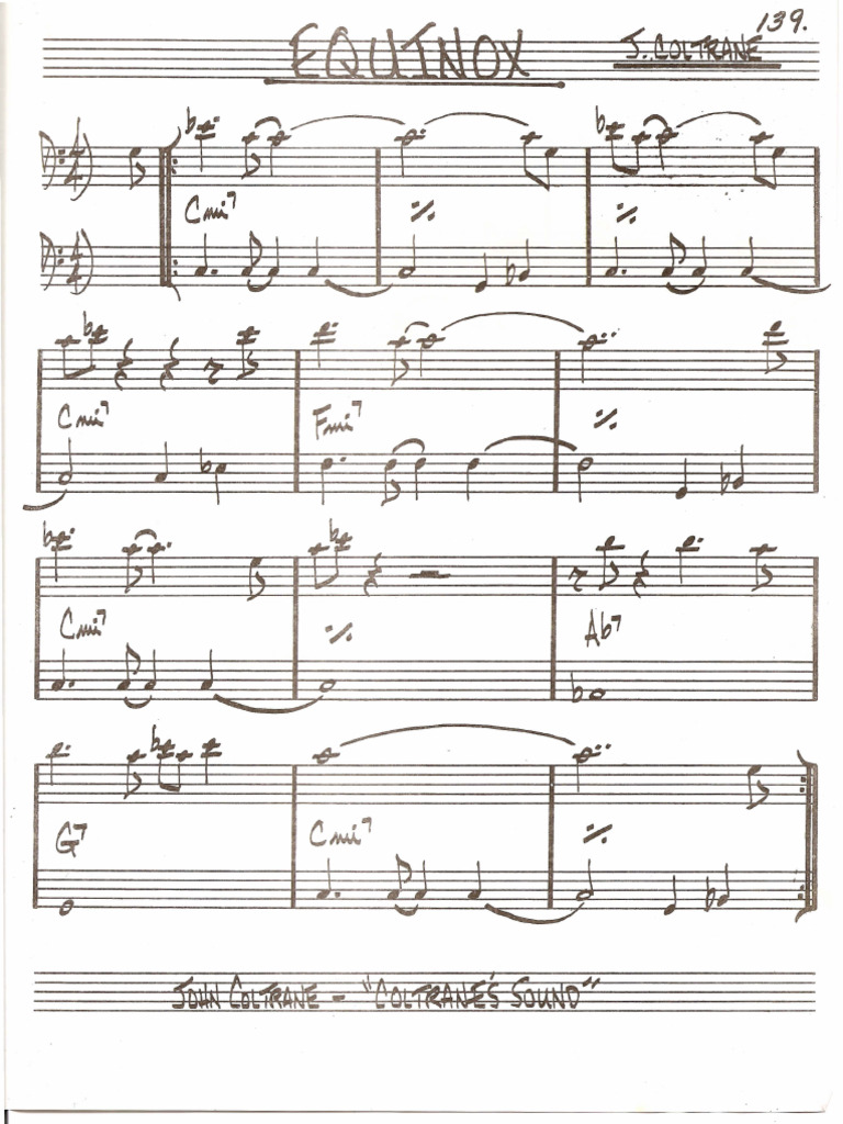 Equinox Bass Clef | PDF