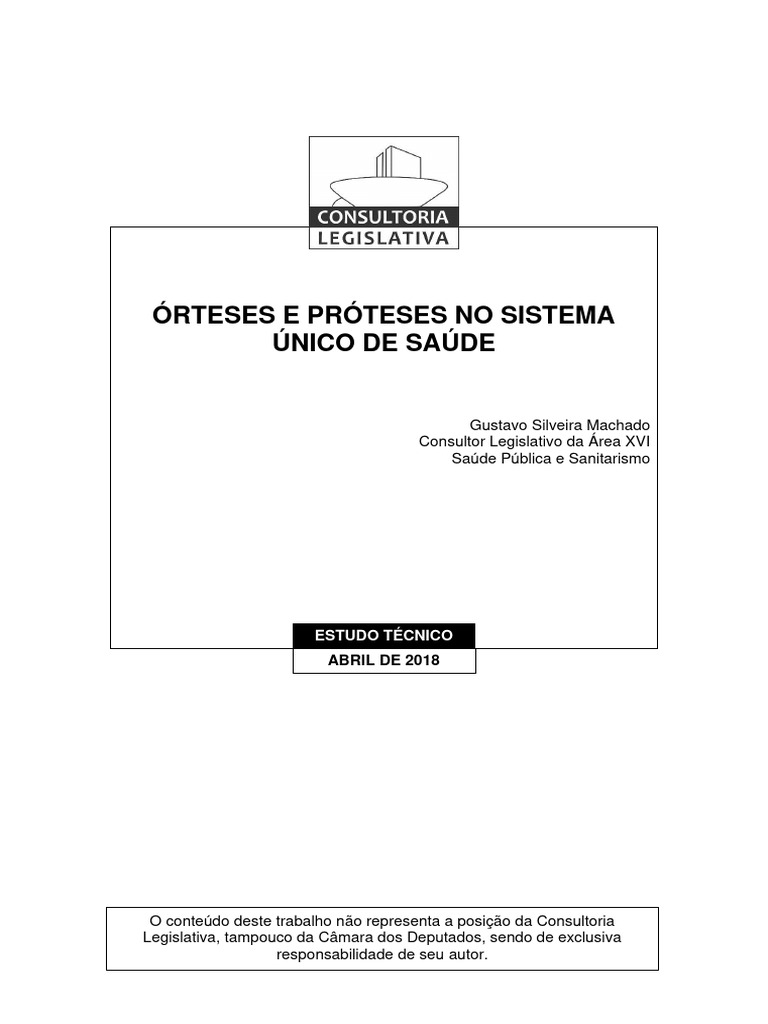 Ortose e Protese Do Sus | PDF | Medicina | Cuidado de la salud