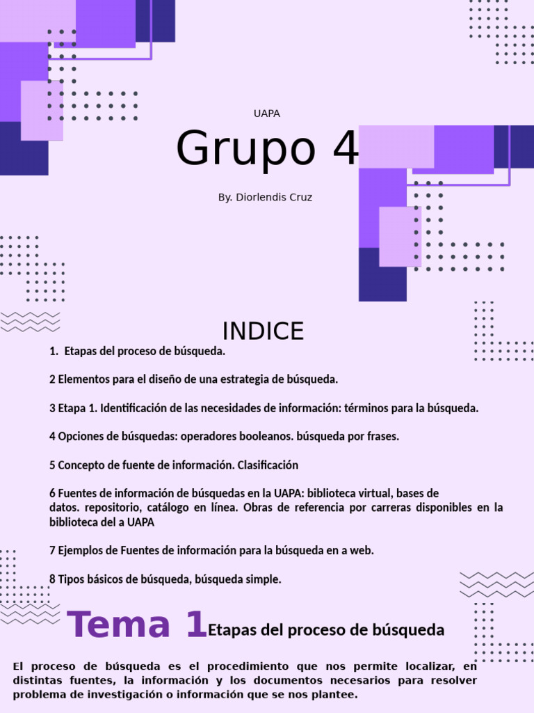 Expocicion Del Sabado Geovan Grupo 4 | PDF