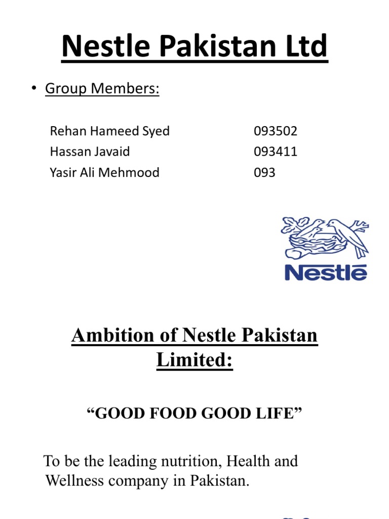 Mission Presentation | PDF | Nestlé | Marketing