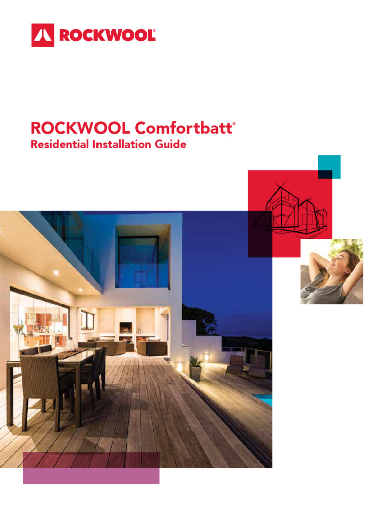 Comfortbatt Residential Installation Guide | PDF | Building Insulation ...