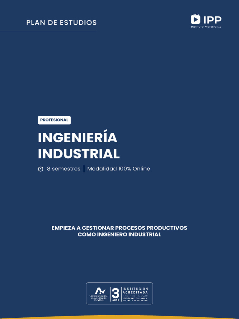 Ingenieria Industrial Ipp | PDF