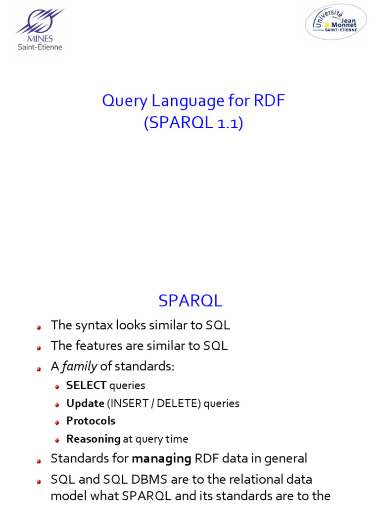 Sparql | PDF