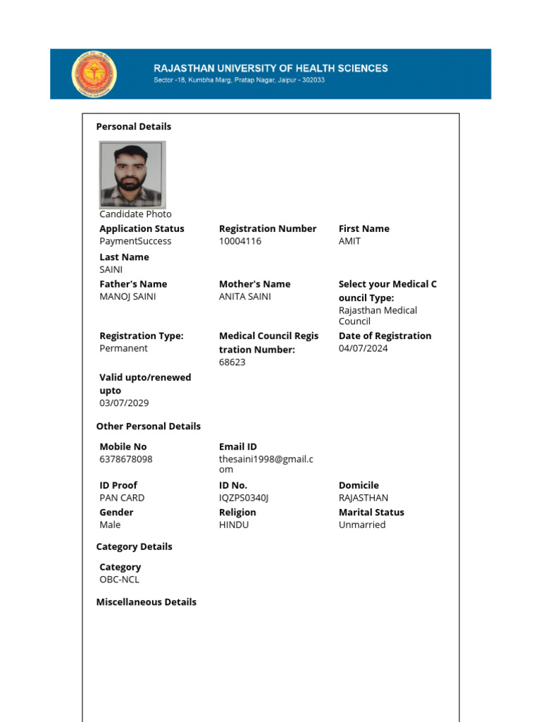 RUHS Medical Recruitment 2024 | PDF