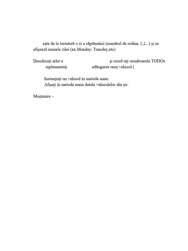 Laborator1 Exercises | PDF