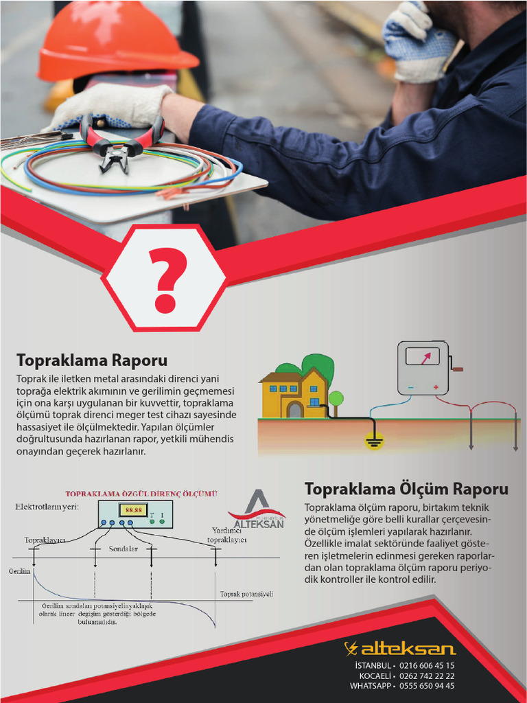 Topraklama Raporu Ornegi | PDF