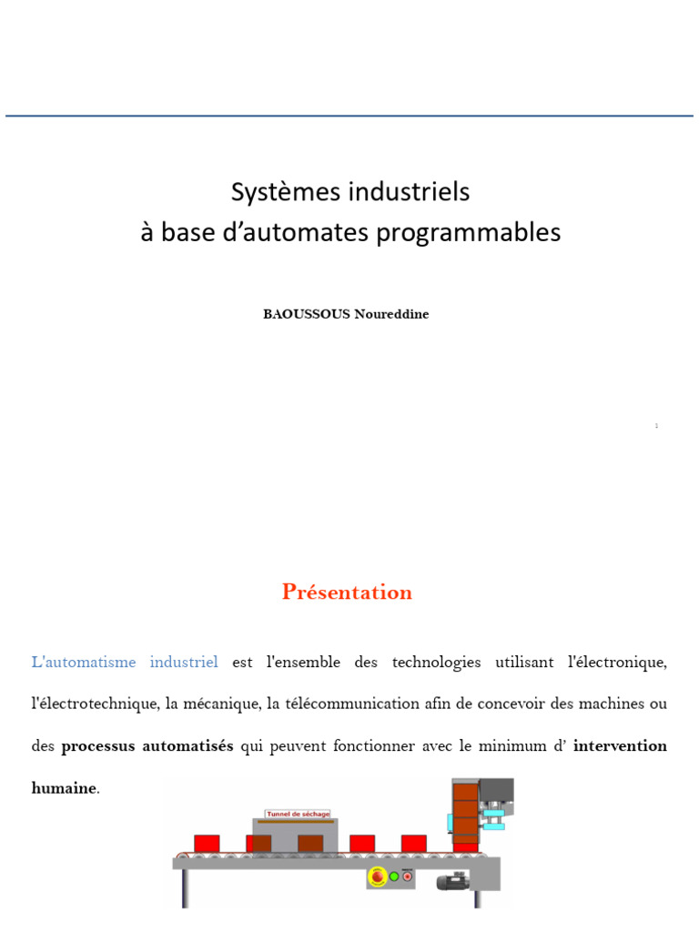 Programmer Un Automate | PDF