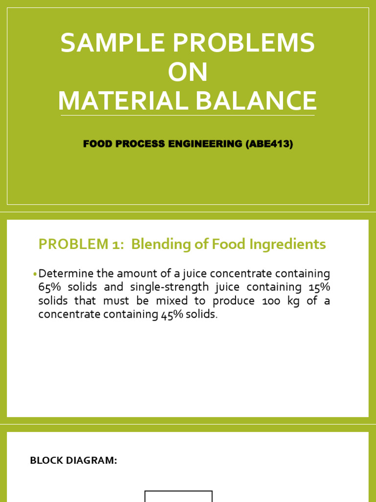FPE_SAMPLE-PROBLEMS | PDF