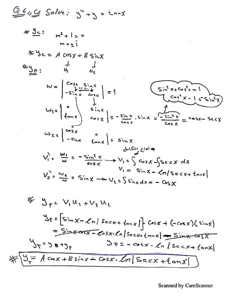 Differential Equation Math - 20190517215854 | PDF