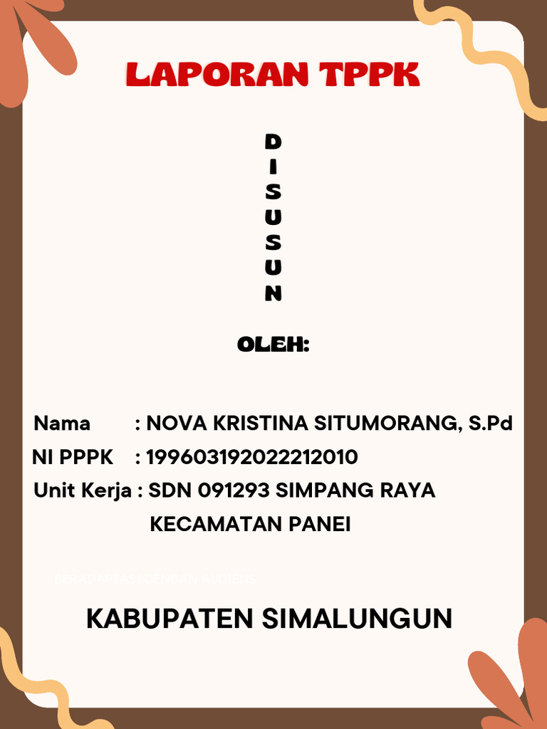 Laporan TPPK Nova | PDF