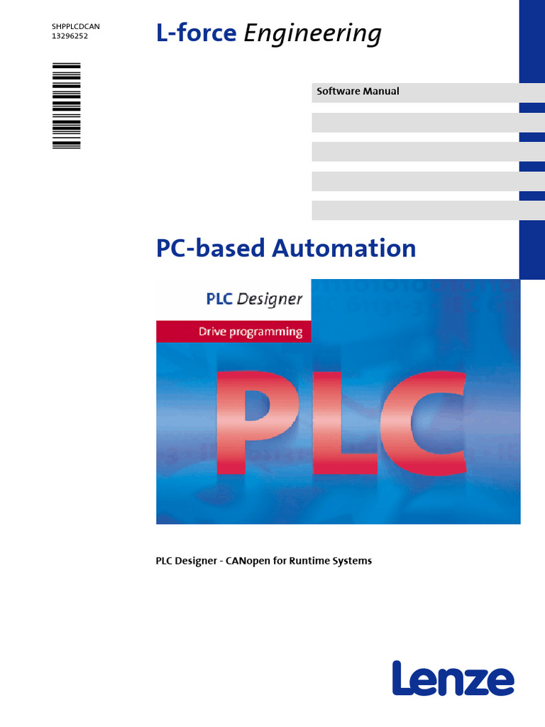 Reference Manual PLC Designer - PLC Designer (R2-x) CANopen For Runtime Systems - v2-0 - EN ...