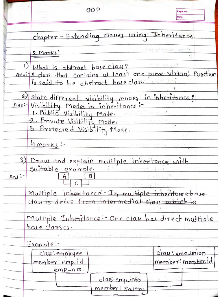 Rajashree Oop Question Bank | PDF