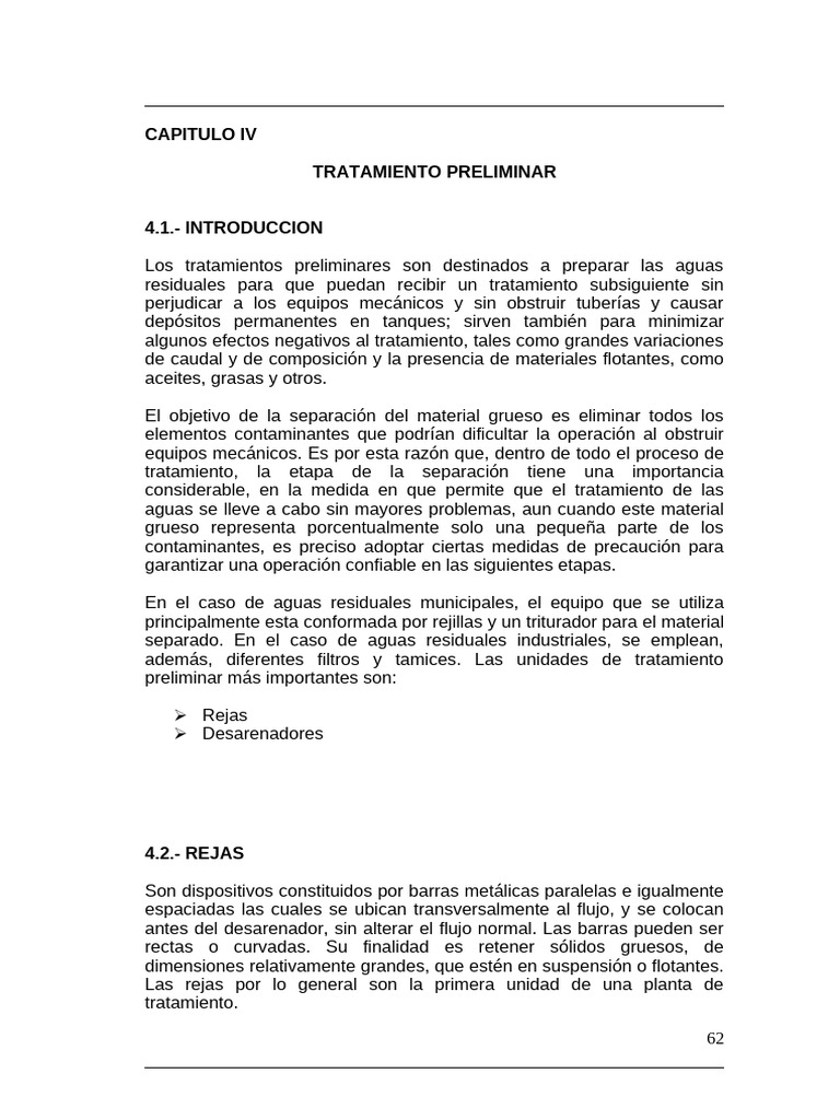 Cap04 TratamientosPreliminares | PDF
