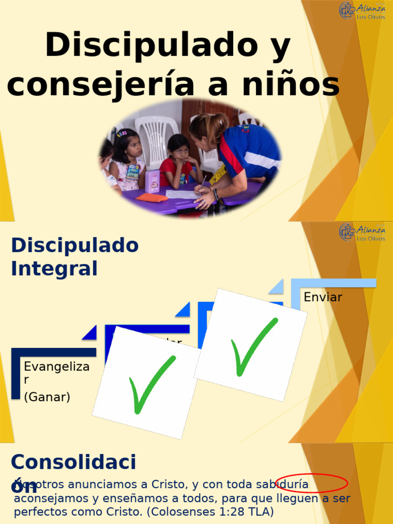 Discipulado y Consejería A Niños | PDF