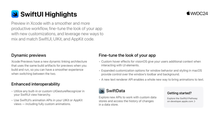 WWDC24-SwiftUI-and-UI-Frameworks | PDF