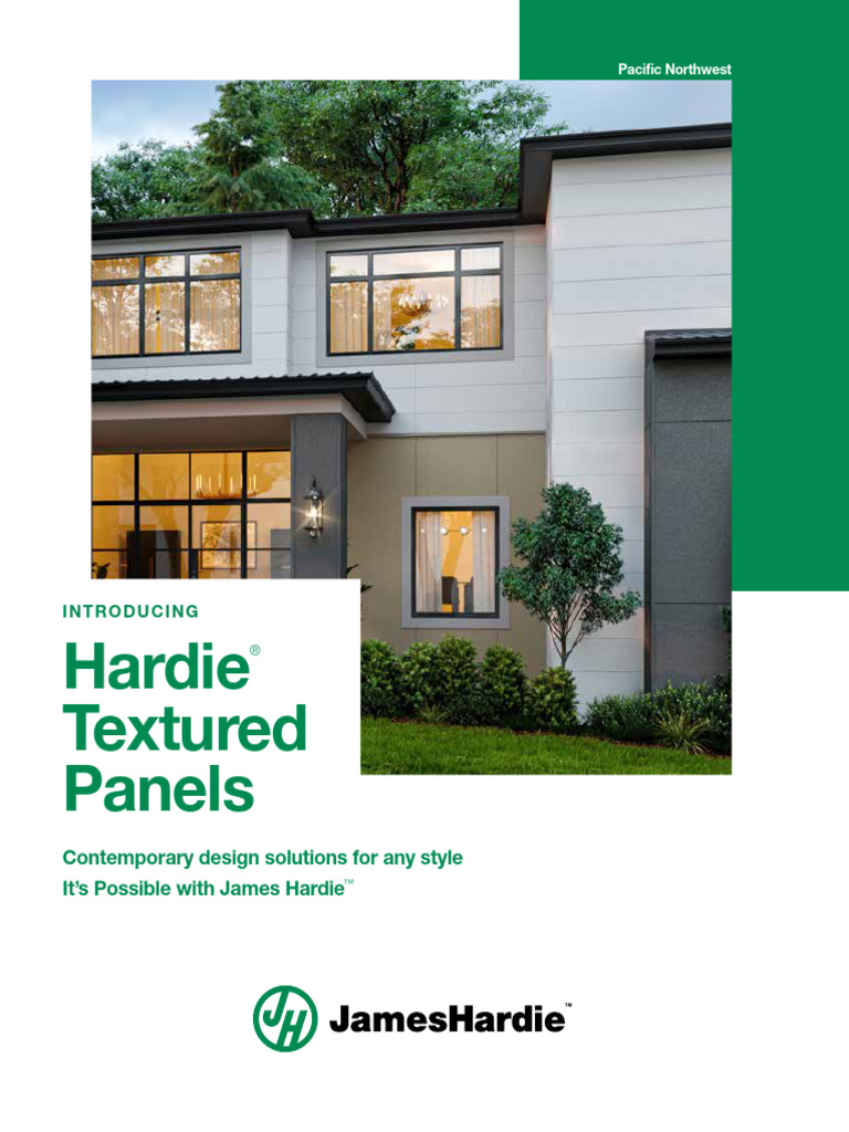 James Hardie - Textured Panels | PDF