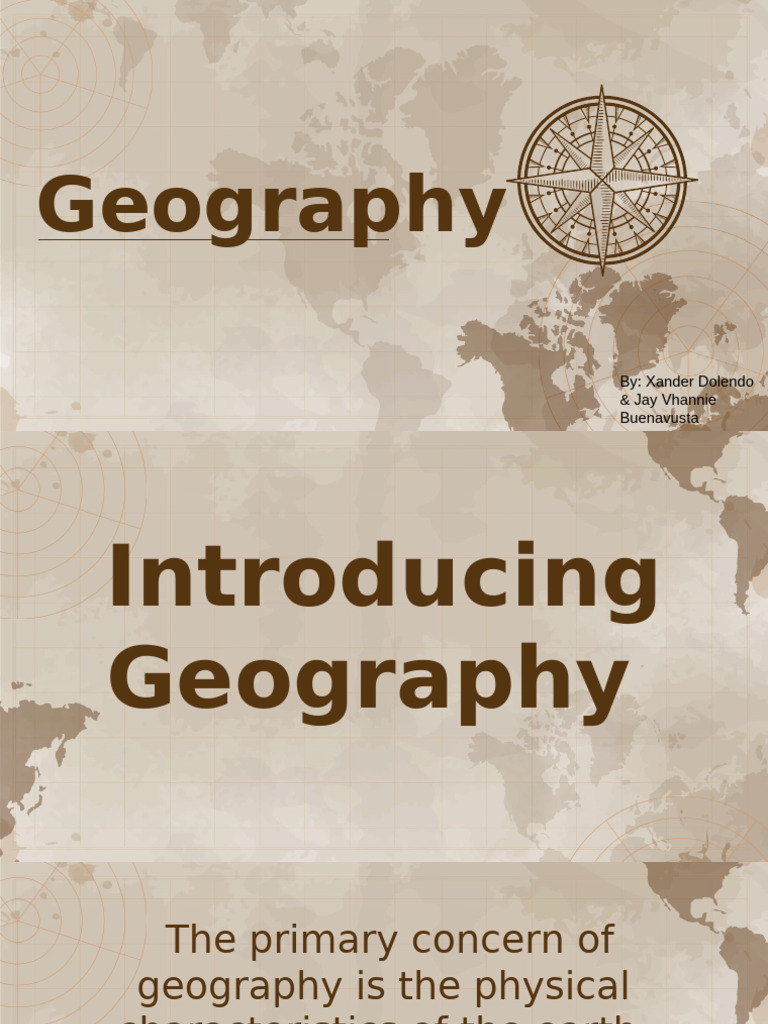 Geography (DISS) | PDF