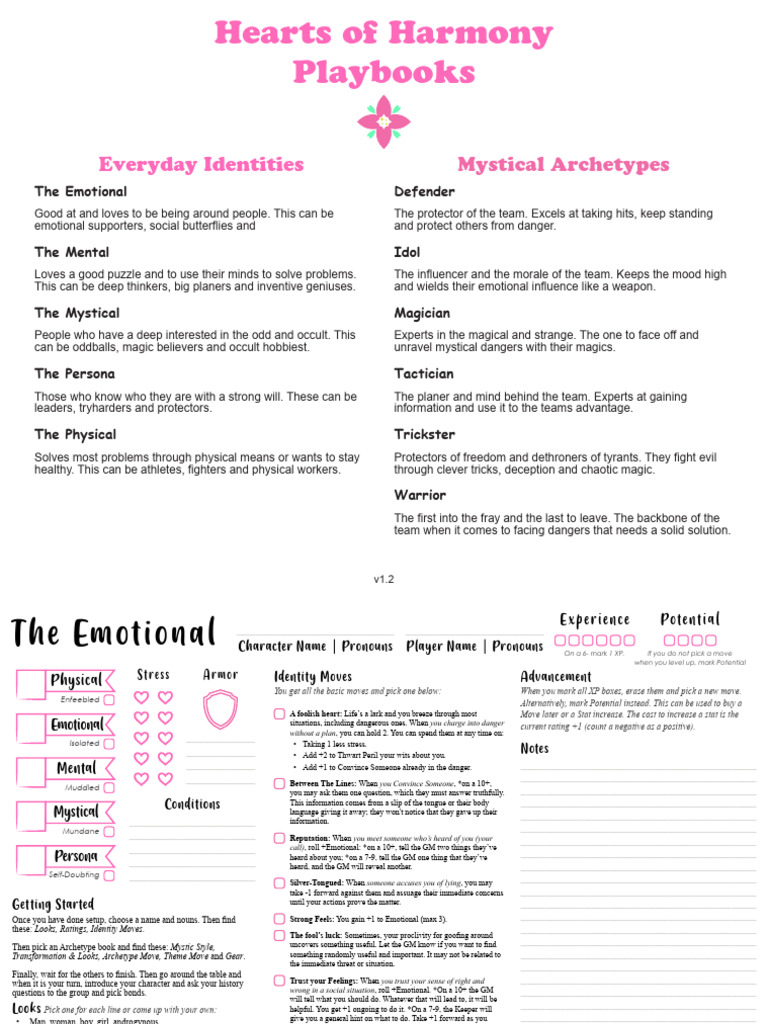 HoH - All Playbooks | PDF