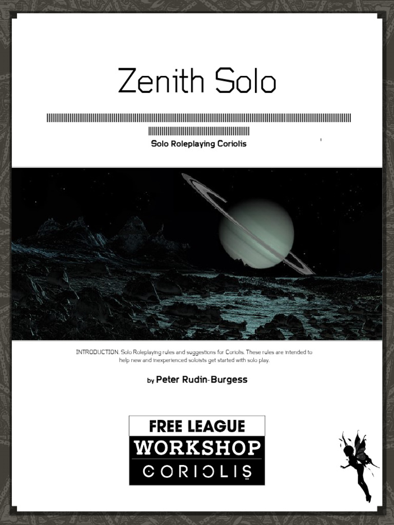 Coriolis - Zenith Solo (2021) | PDF