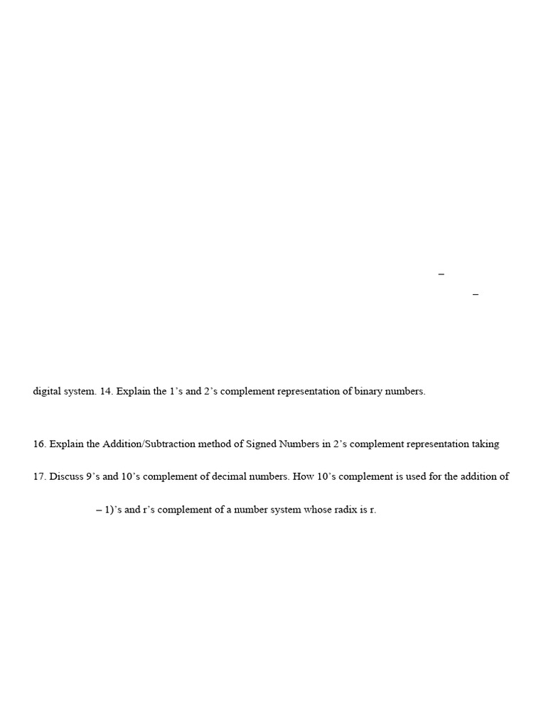 Digital Electronics Tutorial 1 | PDF | Decimal | Teaching Methods ...