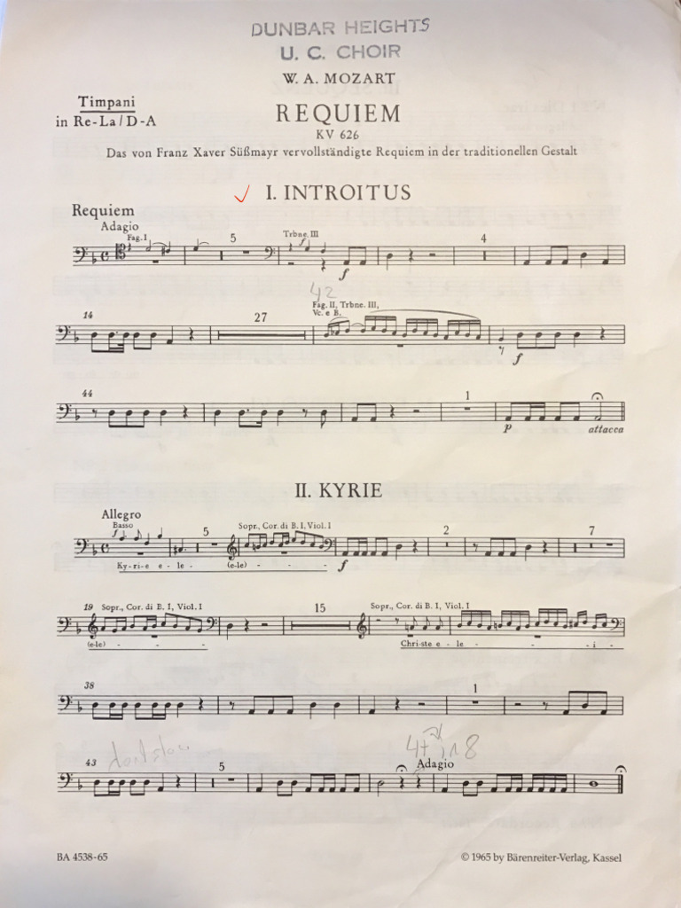 Mozart Requiem | PDF