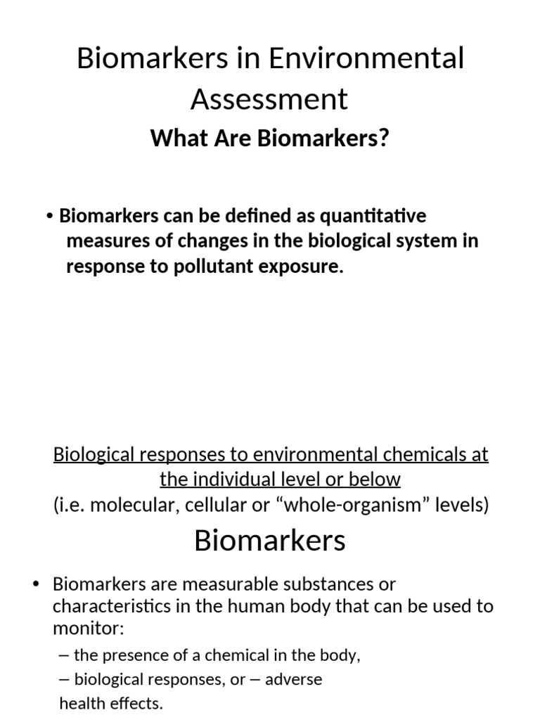 Biomarkers | PDF