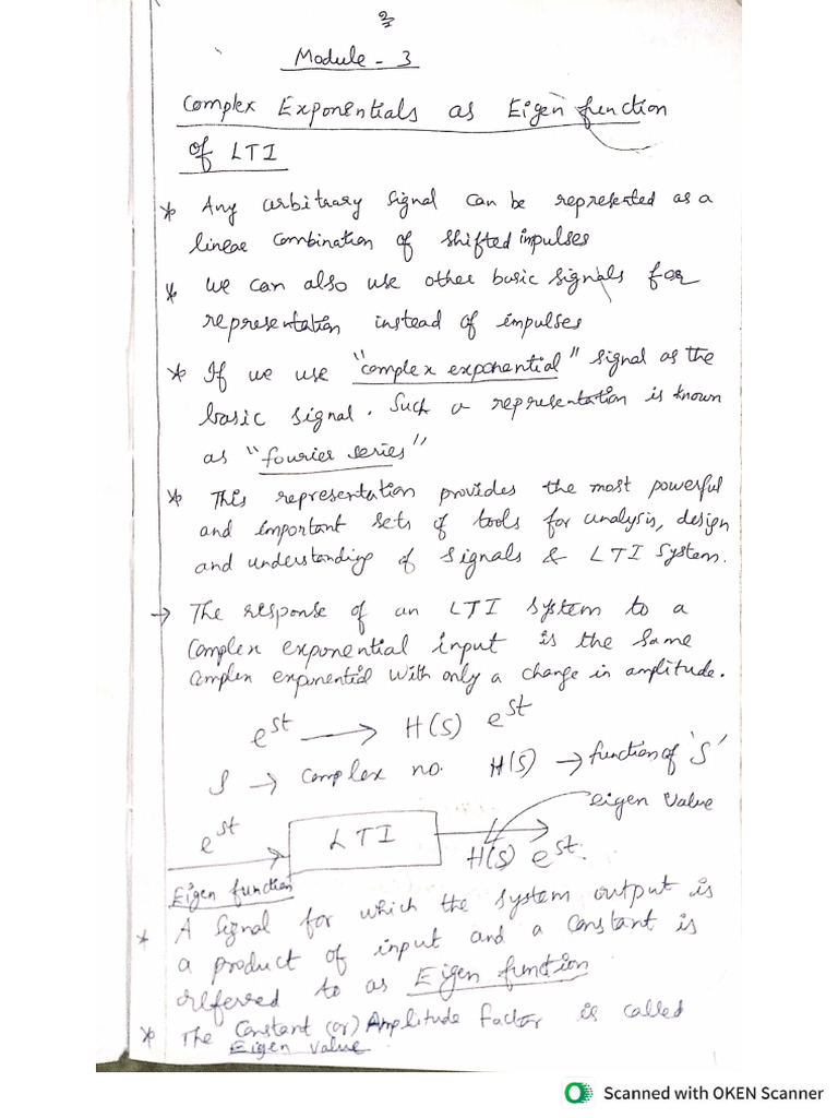 Mod 3_complex exponentials_fourier series | PDF