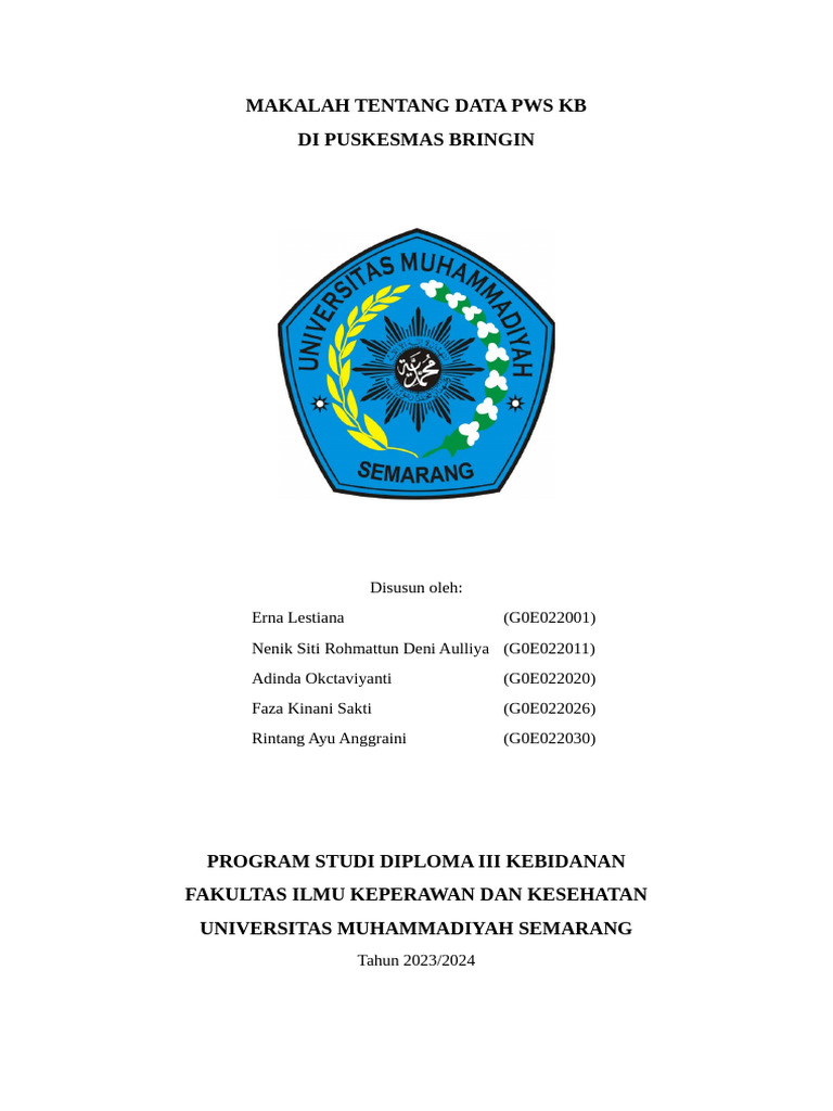 Kelompok 5 Data PWS-KB | PDF